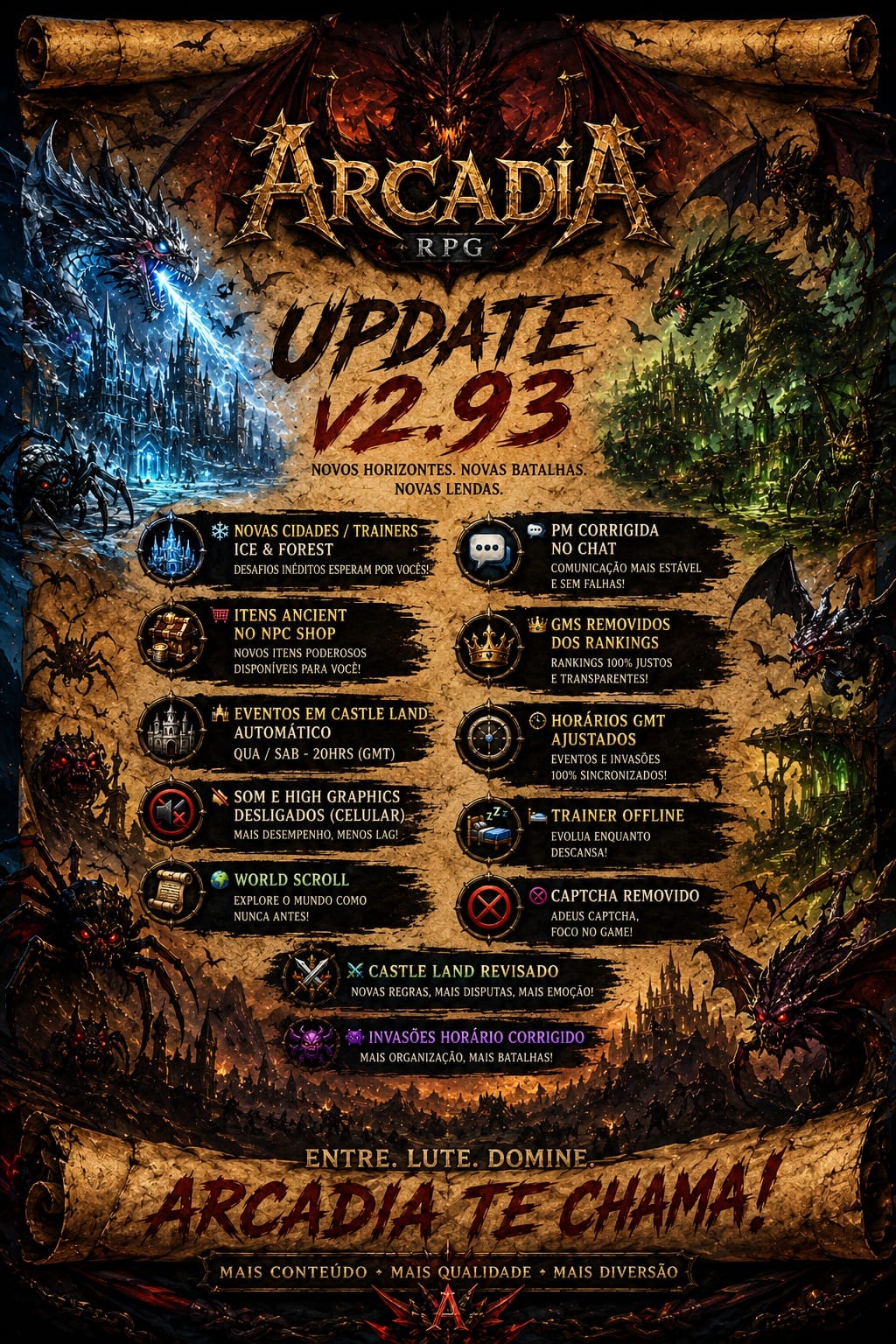 Arcadia MMO - MMORPG 2D Pixel Art